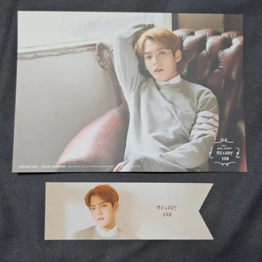 [BUNJANG] Btob 3rd Fan key lee minhyuk postcard + bookmark set (Btob/m – HALLYUSUPERSTORE