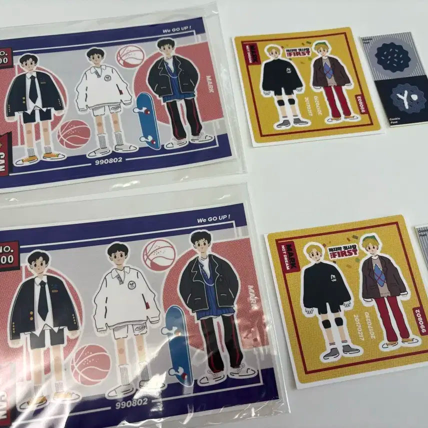 [BUNJANG] NCT Dream Mark unofficial goods sticker / 엔시티드림 마크 비공굿스티커 – HALLYUSUPERSTORE