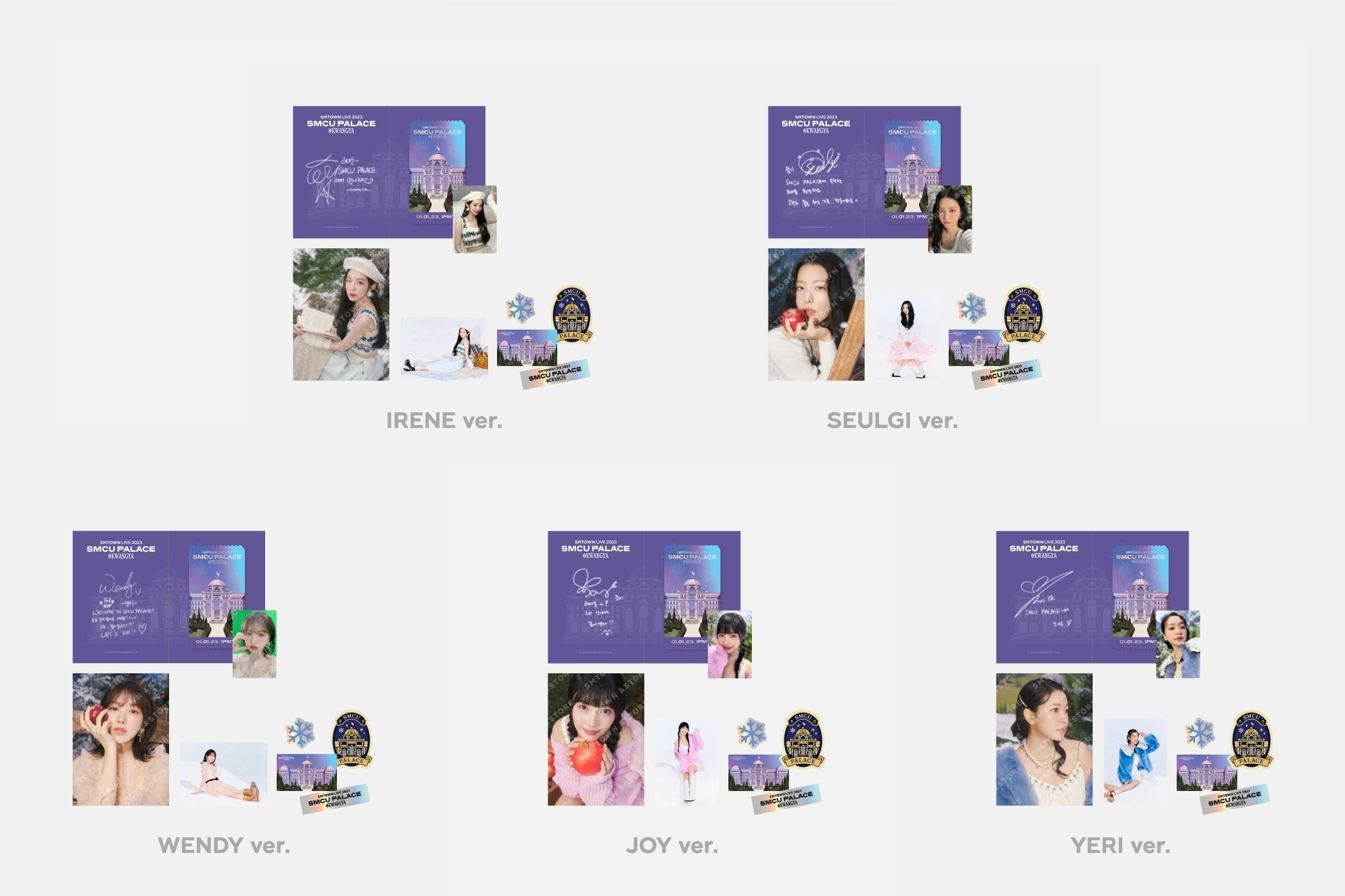 Red Velvet - Special AR Ticket Set, 4 x 6 Photo & Photocard Set ( – HALLYUSUPERSTORE