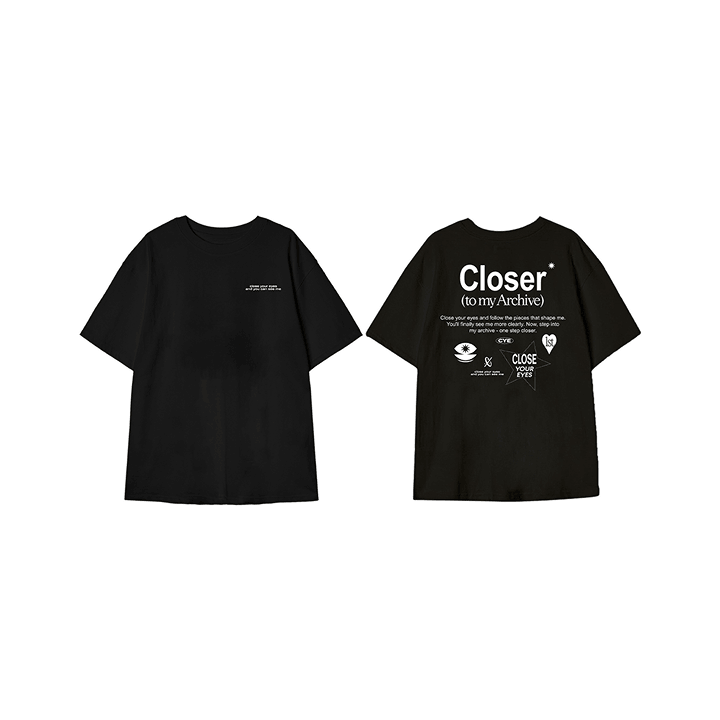 **[Pre-Order] CLOSE YOUR EYES - CLOSER TO MY ARCHIVE OFFICIAL MERCH [T ...