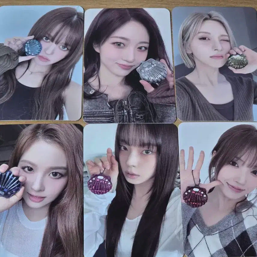 [BUNJANG] Nmixx Shell Version Photocard Poca Sticker / 엔믹스 shell 쉘 버전 ...
