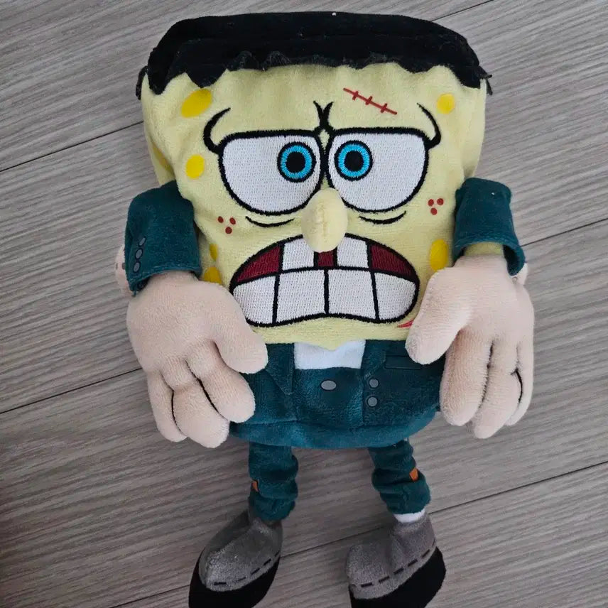 [BUNJANG] ty Spongebob Halloween Frankenstein Jibabi/ ty스펀지밥 할로윈 프랑켄슈타 ...