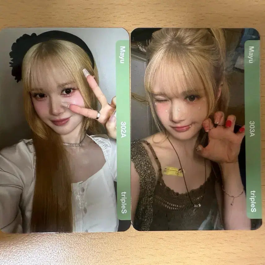 [BUNJANG] triples Assemble 25 album Mayu Object Set (Unused) / 트리플에스 어 ...