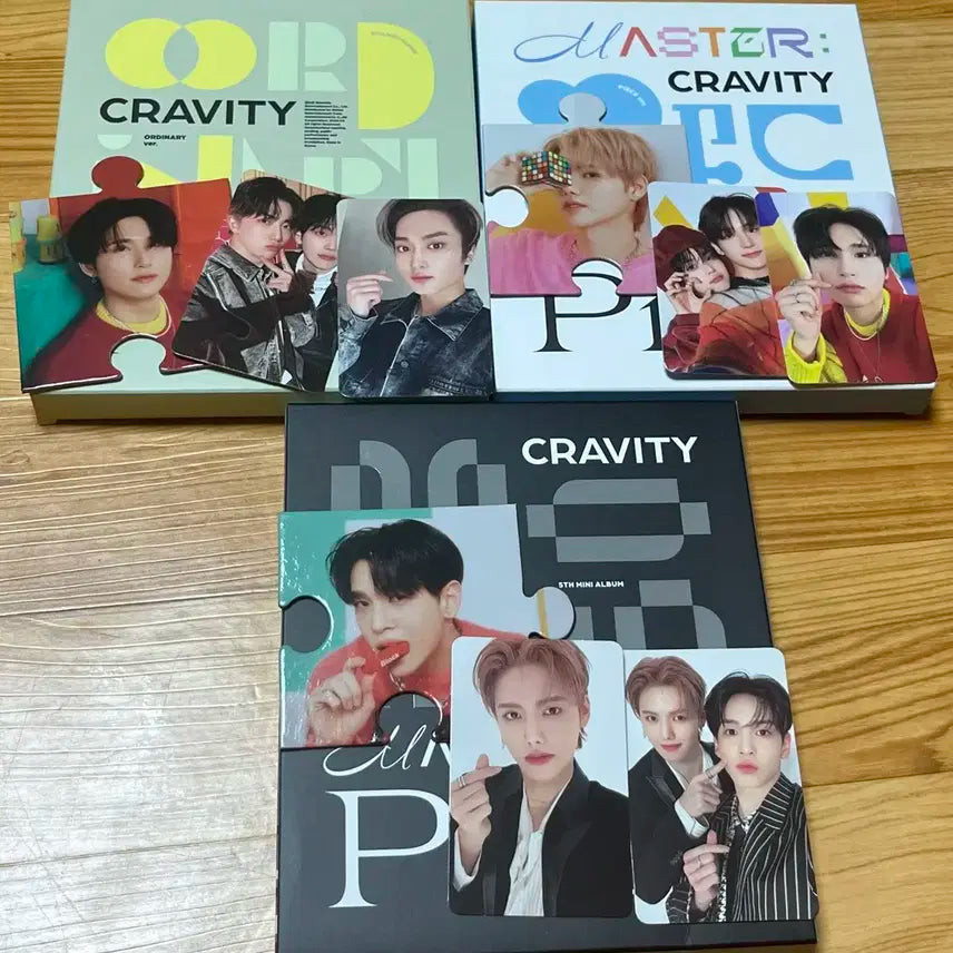 [BUNJANG] Caravity Master Piece album (bulk) 3 types including poca Mi ...
