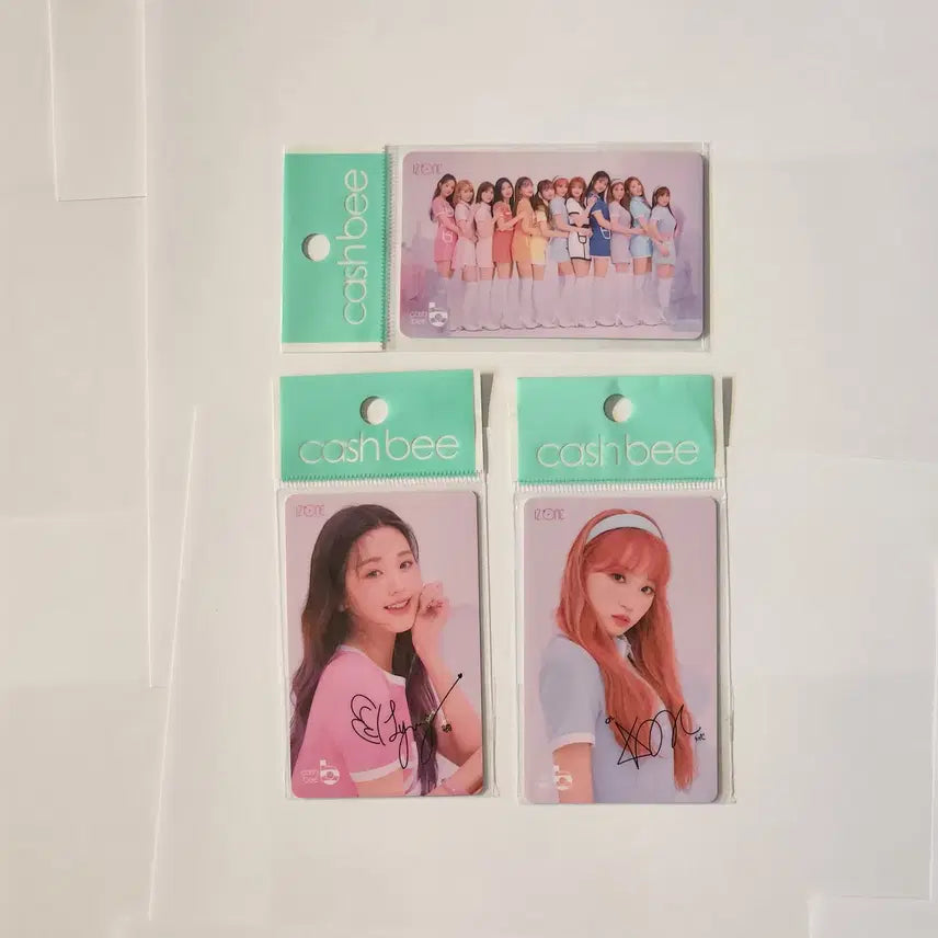 [BUNJANG] Iz*one x Cashbee Transportation Card Official Collaboration ...