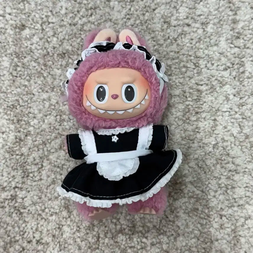 [BUNJANG] Labubu Outfit Cosplay Maid Outfit Dungarees Onepiece Labubu ...