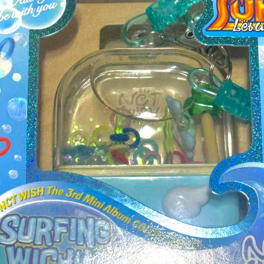 [BUNJANG] NCT Wish Surf key ring opening and transfer / 엔시티 위시 서프 키링 개 ...