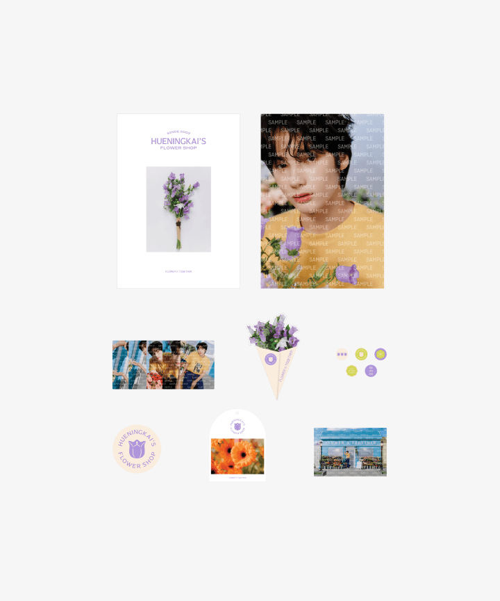 [Pre-Order] HueningKai (of TXT) - Flower Shop Photo Package ...
