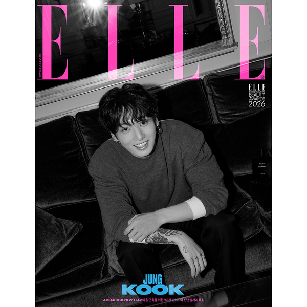 **[Pre-Order] JUNG KOOK (of BTS)- ELLE 2026.01 (i ver.) – HALLYUSUPERSTORE