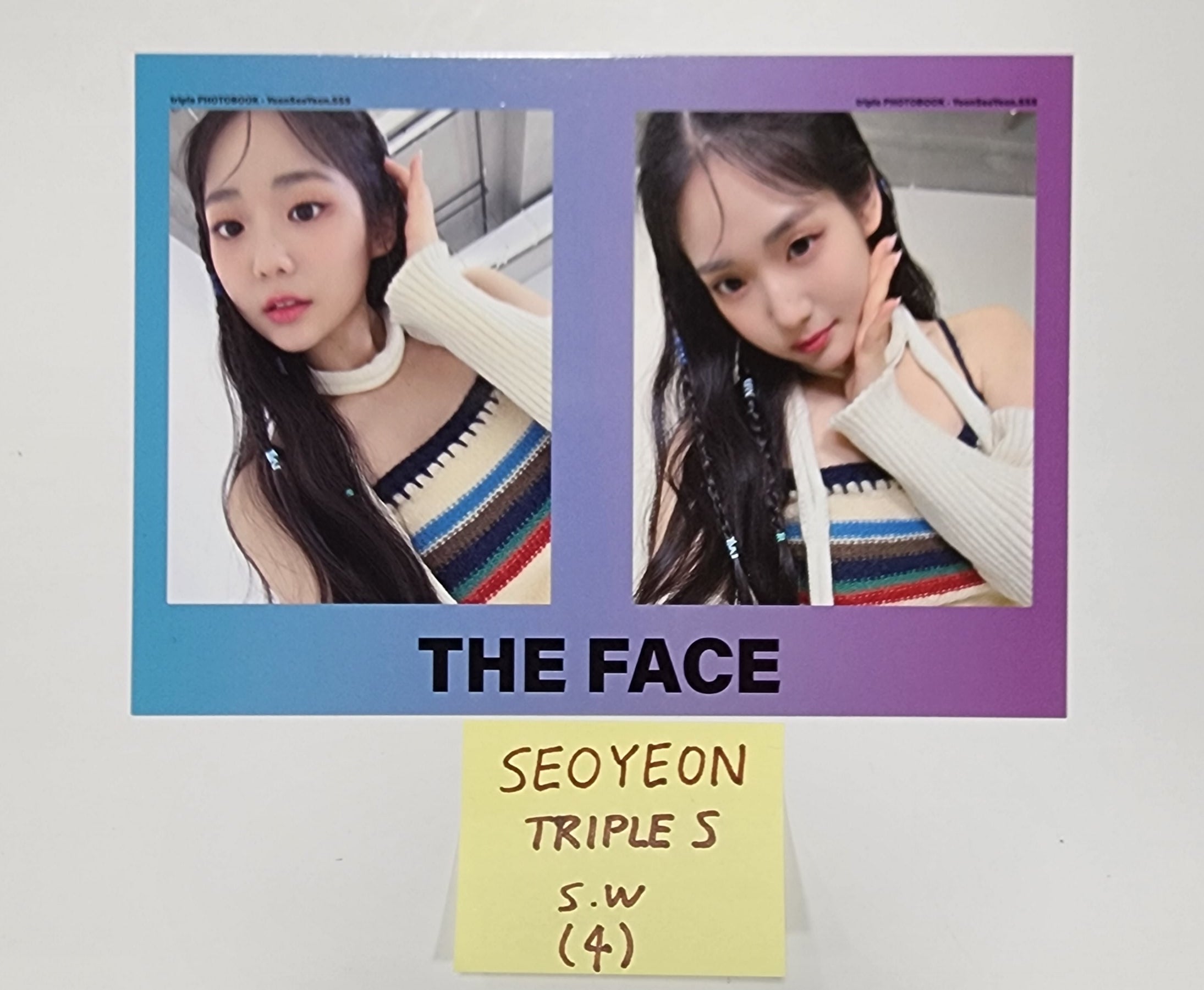 +(KR)ystal Eyes "AESTHETIC" Soundwave PreOrder Benefit 2 Cut Photo ...