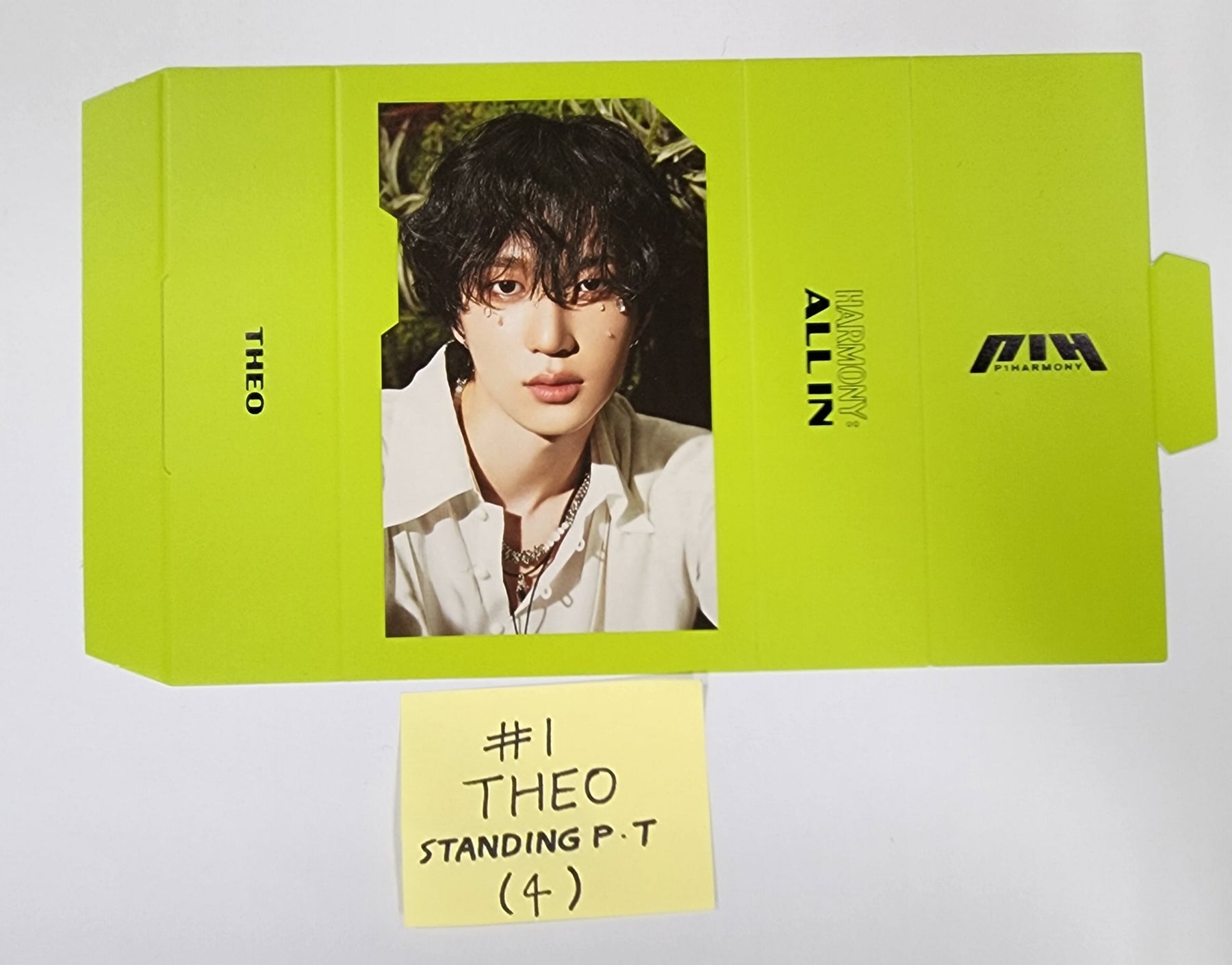 P1Harmony 'HARMONY : ALL IN' - Official Standing Photocard, Logo Tag ...