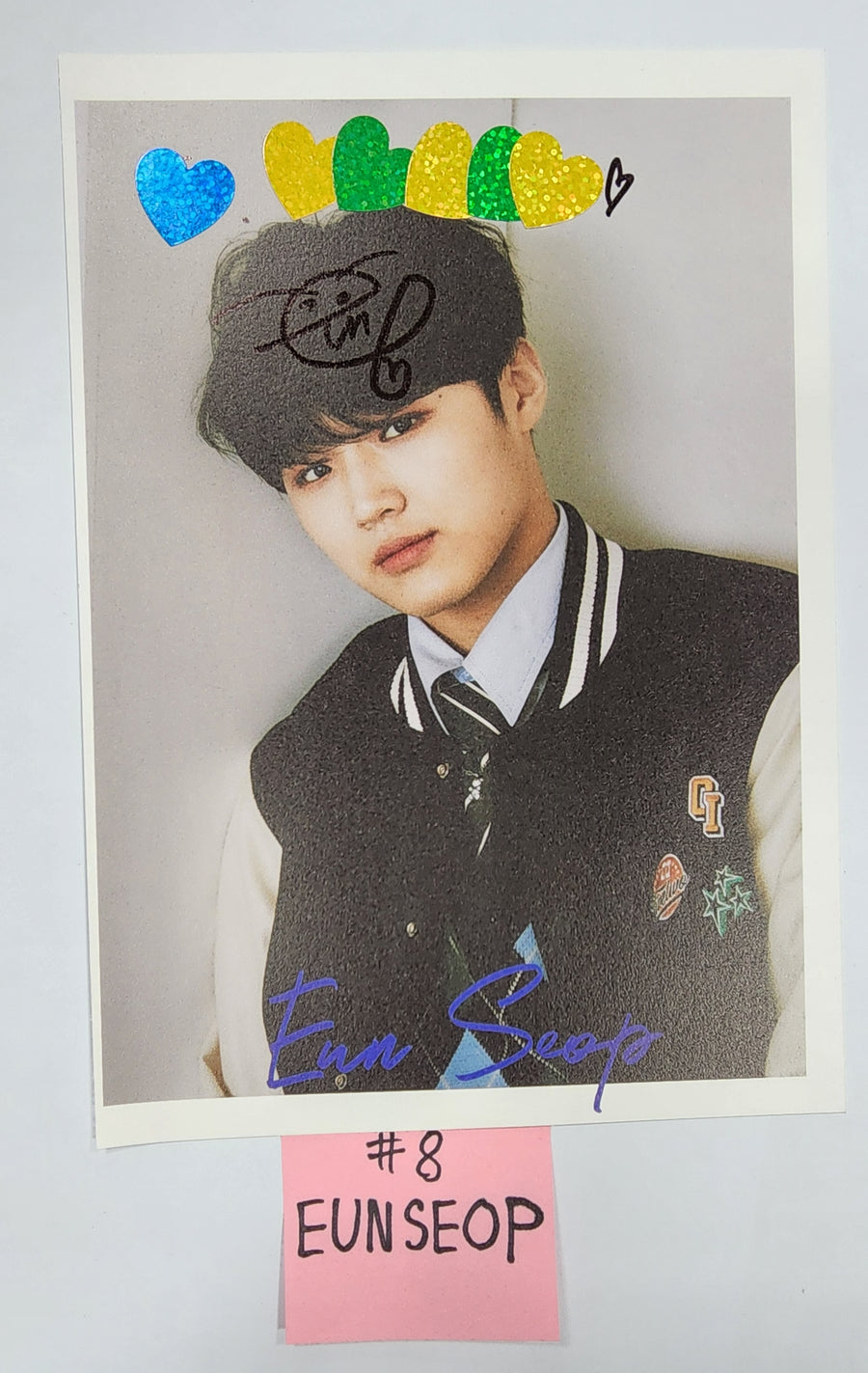 LUN8 "CONTINUE?" - A Cut Page From Fansign Event Album – HALLYUSUPERSTORE