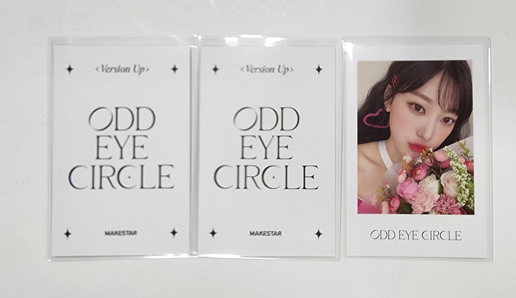Odd Eye Circle Version Up Makestar Special Fansign Event Photocard