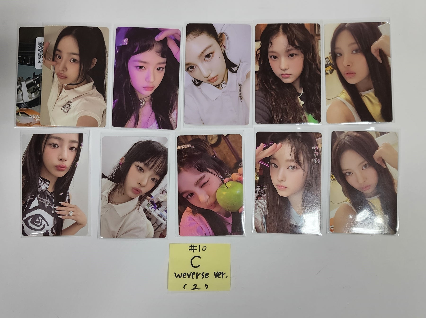 New Jeans "Get Up" 2nd EP - Official Photocard [Bunny Beach Bag Ver, – HALLYUSUPERSTORE