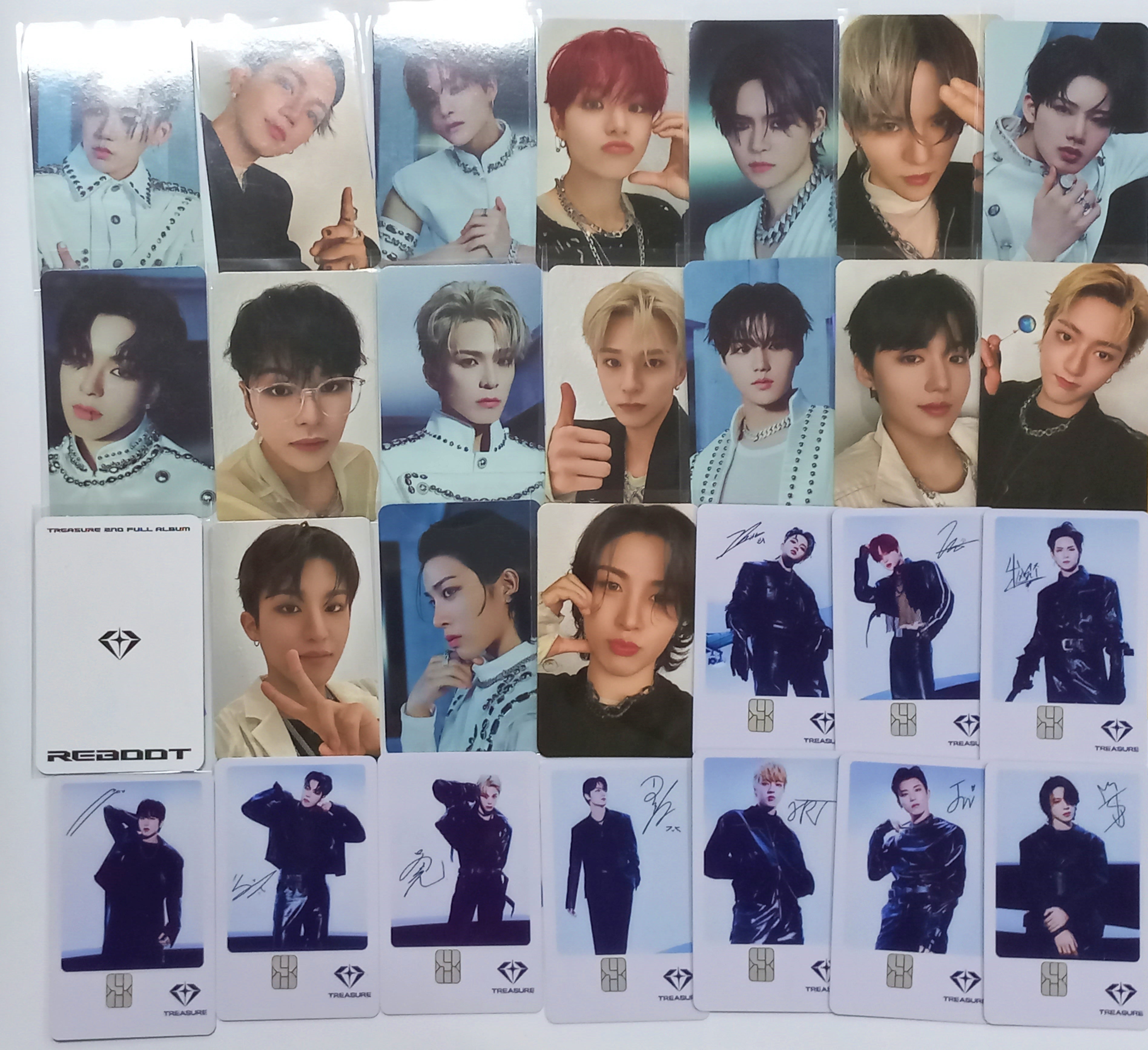 Treasure "REBOOT" - CU Offline Event Lucky Draw Event Photocard ...