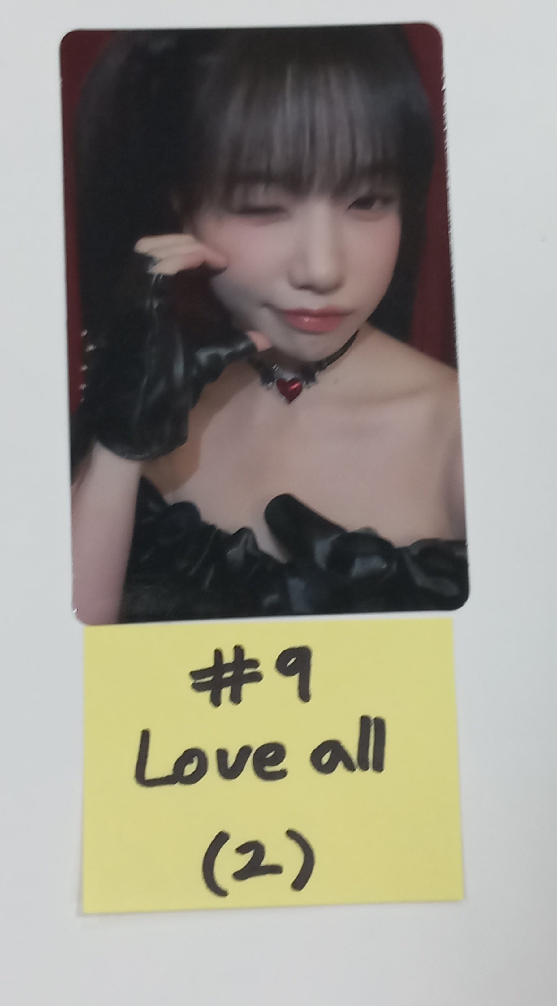 JO YURI "Love All" - Official Photocard, ID Card - HALLYUSUPERSTORE