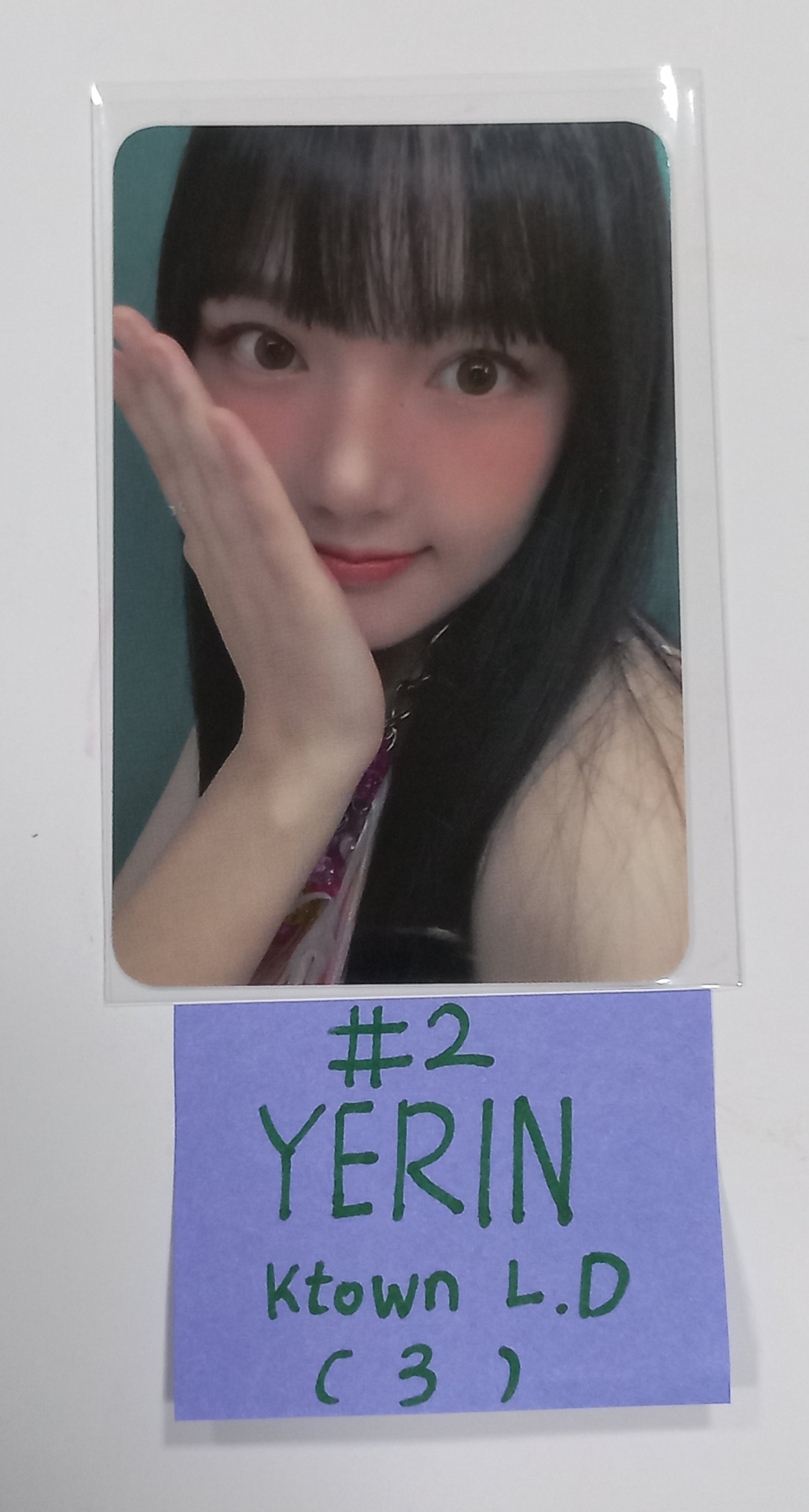 YERIN "Ready, Set, LOVE" - Ktown4U Lucky Draw Photocard, Drink – HALLYUSUPERSTORE