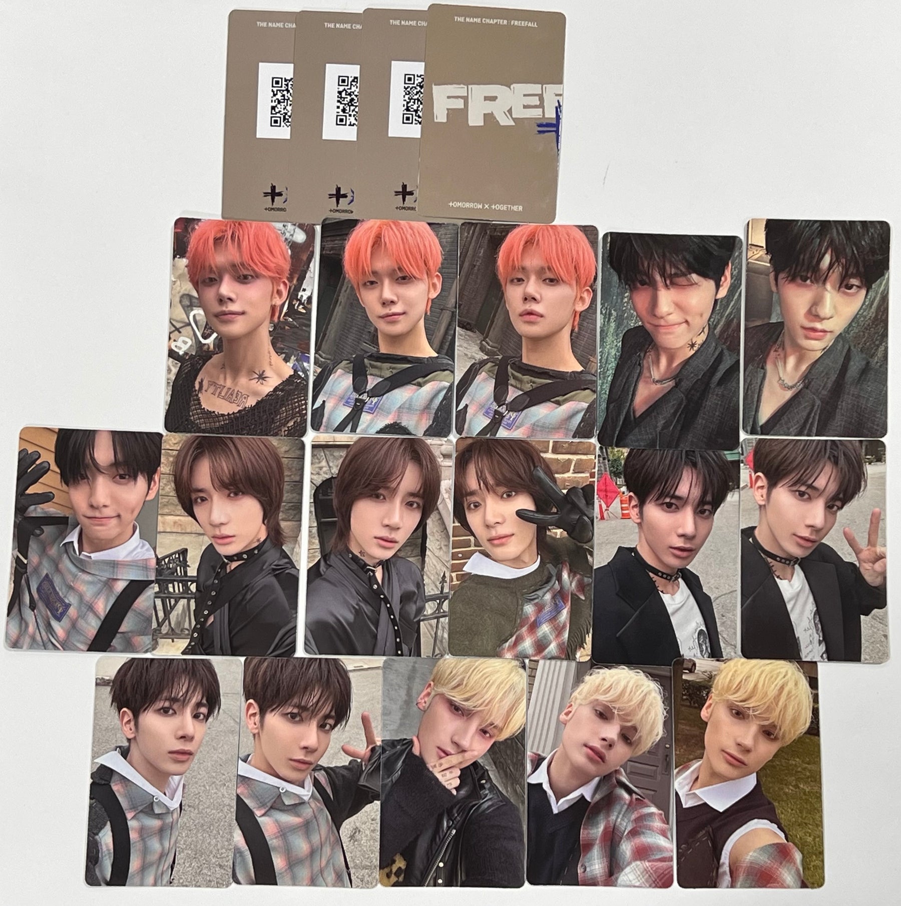 TXT "FREEFALL" - Official Photocard [Weverse Album Ver.] [23.10.16 ...