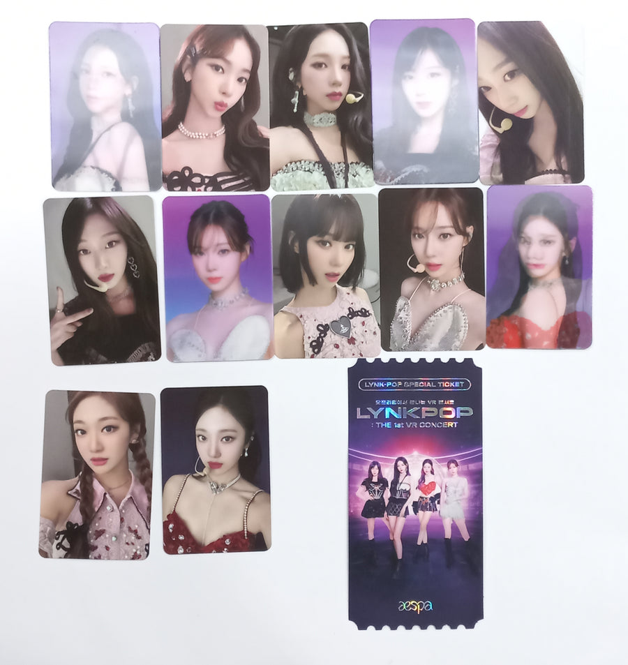 Aespa "LYNKPOP : THE 1st VR CONCERT" - Ticket Event Photocard [Special ...