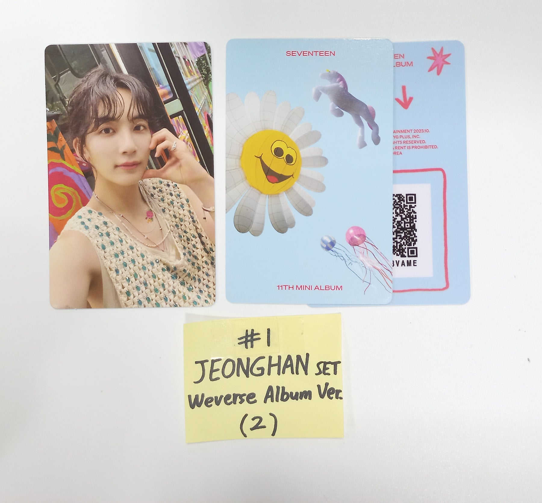 Seventeen - "Seventeenth Heaven" - Official Photocards Set (3EA ...
