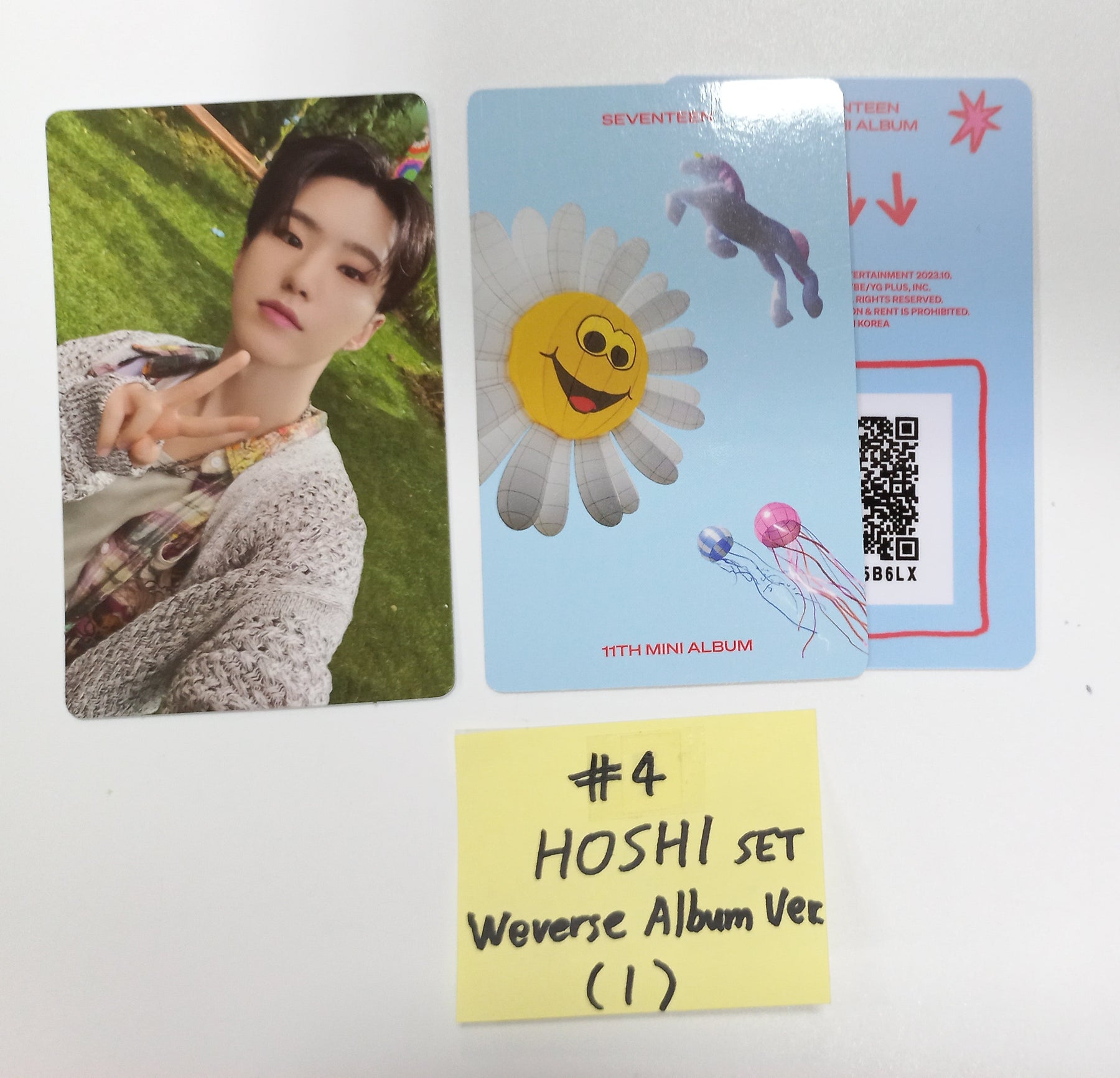 Seventeen - "Seventeenth Heaven" - Official Photocards Set (3EA ...