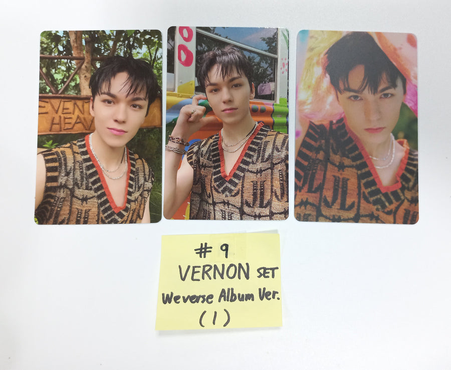 Seventeen - "Seventeenth Heaven" - Official Photocards Set (3EA ...