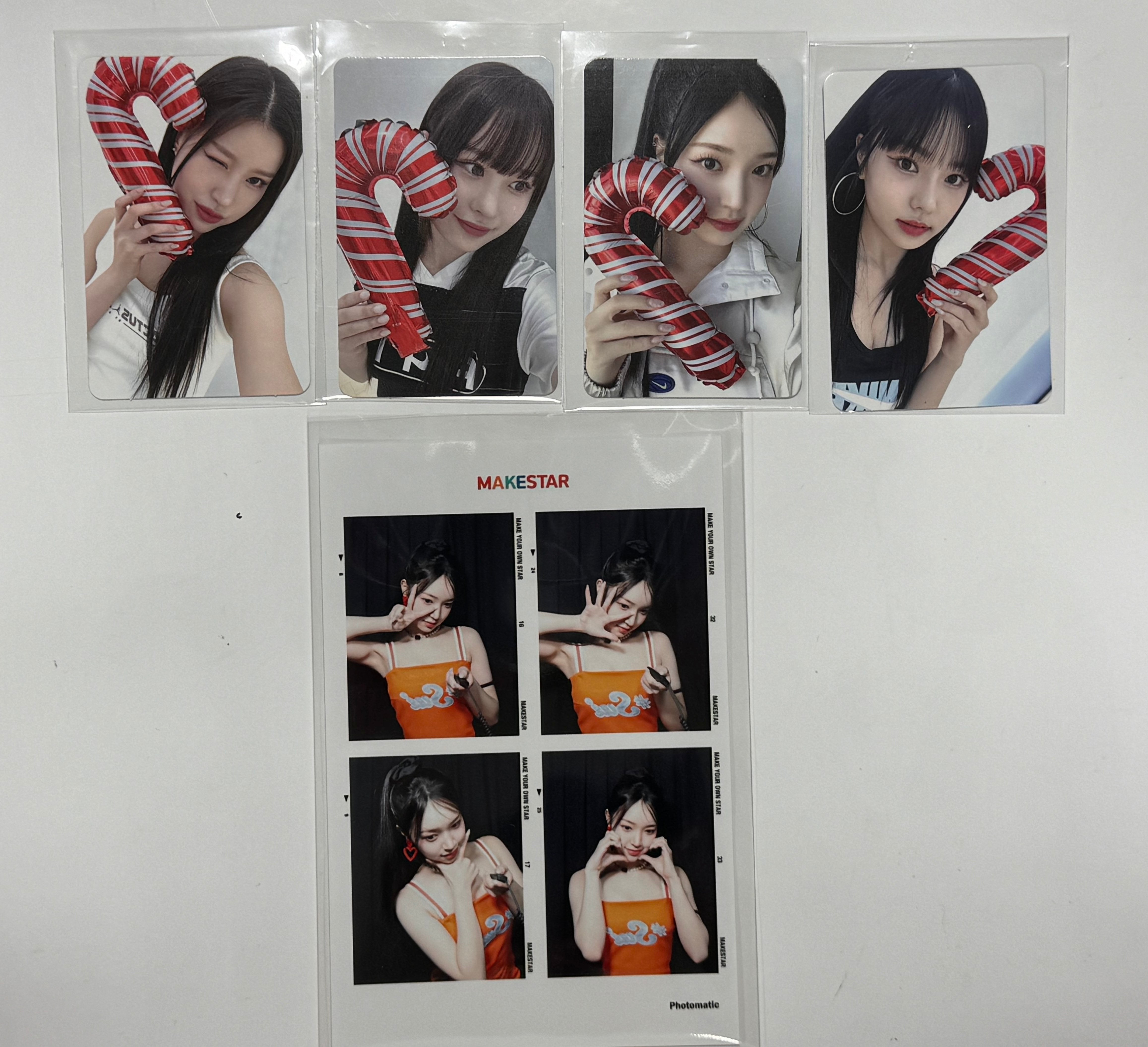 Candy Shop "Hashtag#" - Makestar Fansign Event Photocard, 4 Cut Photo ...