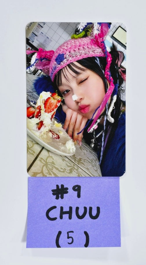CHUU "Strawberry Rush" - Everline Pop-Up Official MD Trading Photocard ...