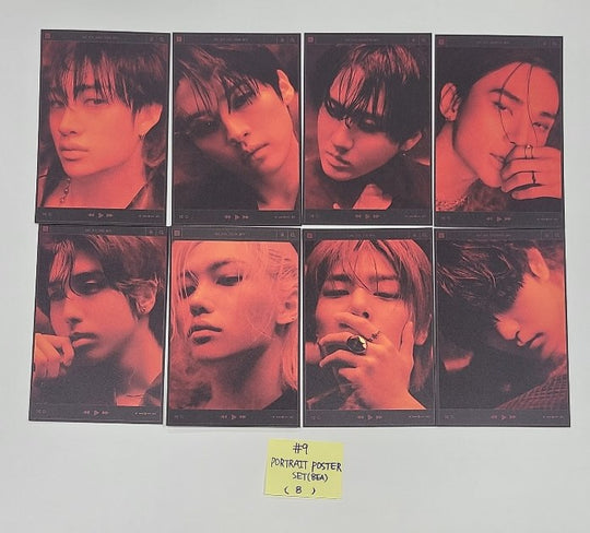 Stray Kids "ATE" - Official Photocard, PORTRAIT Poster Set (8EA ...