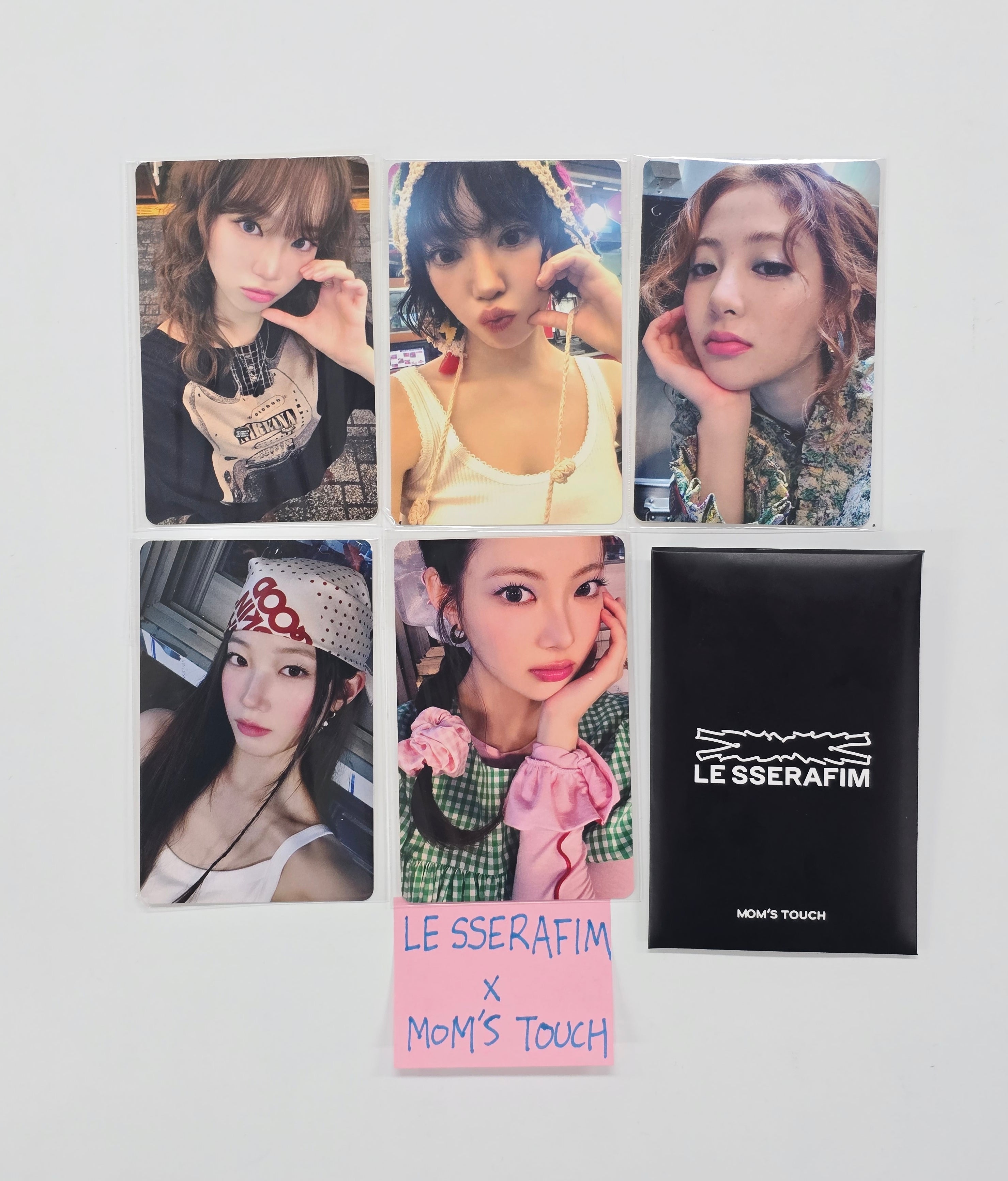 LESSERAFIM - LESSERAFIM X MOM'S TOUCH Event Photocard set (5ea) [25.12 ...