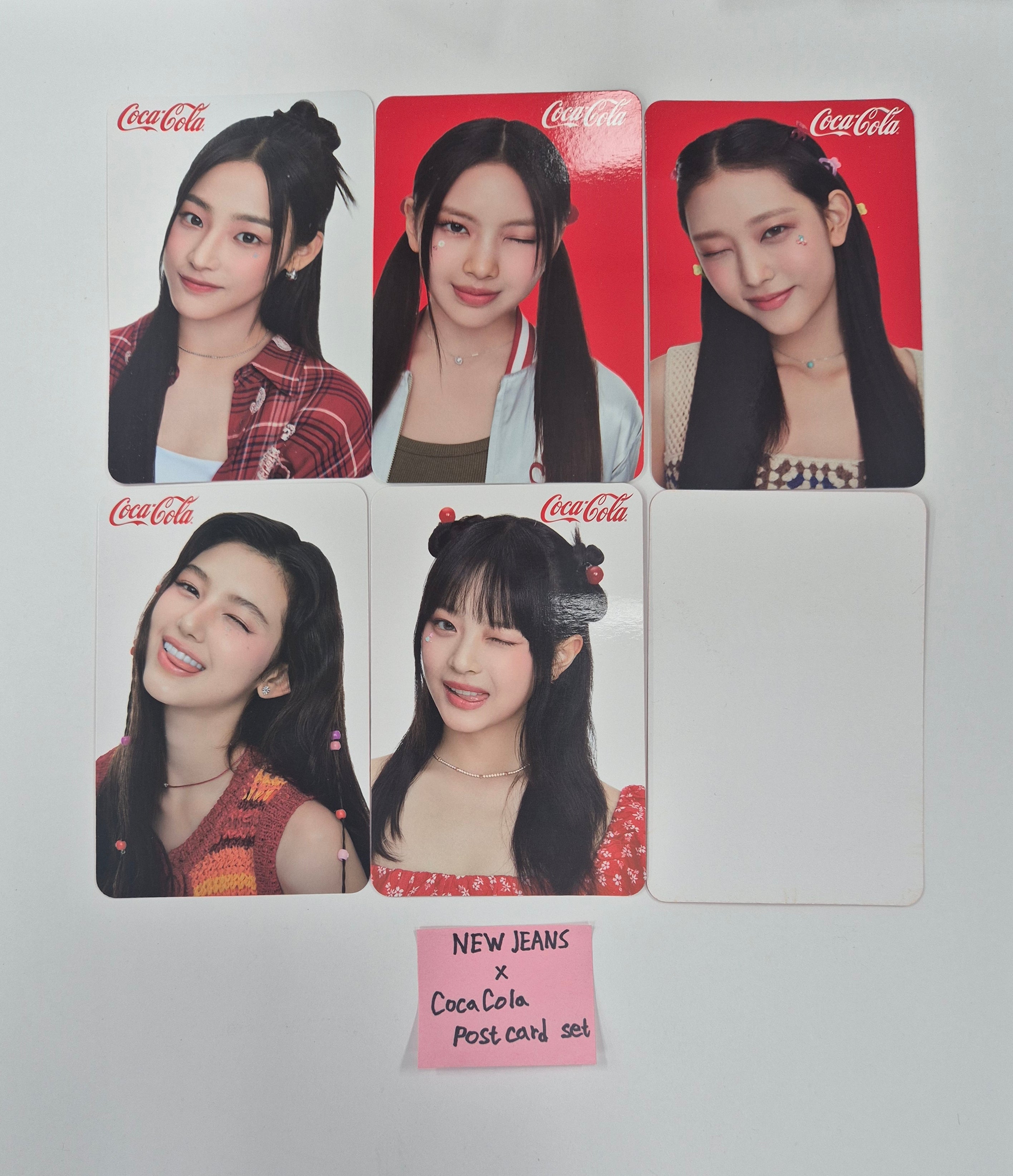 New Jeans - "Coca Cola X Newjeans" Event Postcard Set [26.01.06 ...