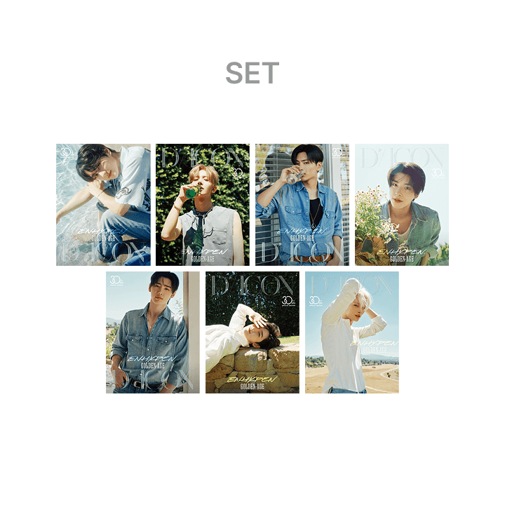 Pre-Order] ENHYPEN - DICON VOLUME N°30 ENHYPEN GOLDEN AGE (SET) [I ...