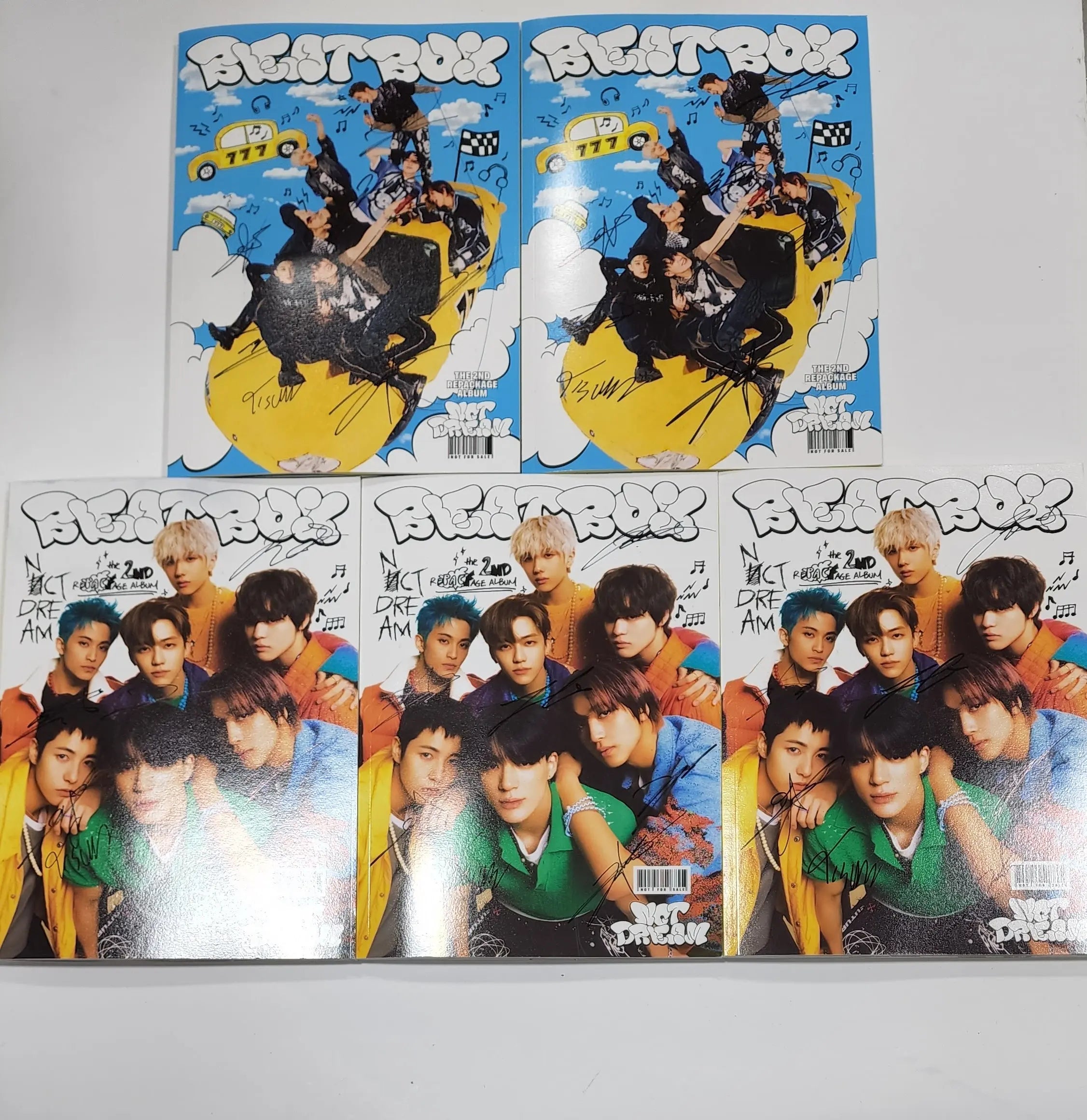 NCT Dream 'Beatbox' - Hand Autographed(Signed) Promo Album - Must ...
