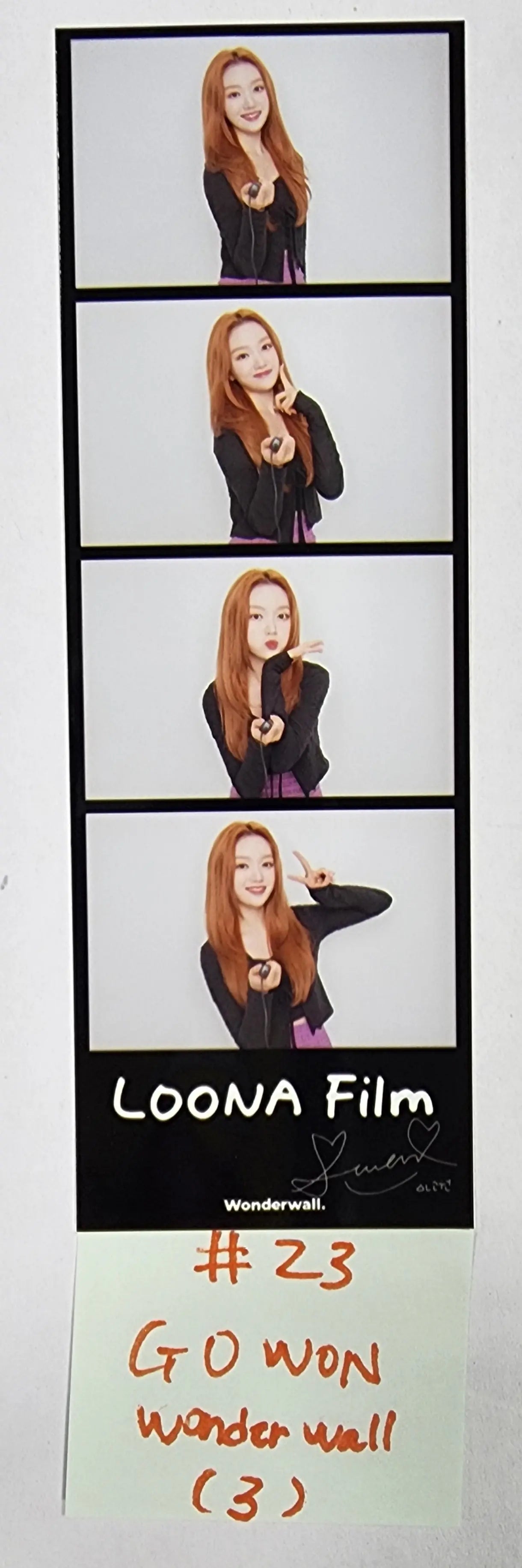 Loona "CONTENTS PACKAGE" - Photocard, Loona Film, Loona Film Collect ...