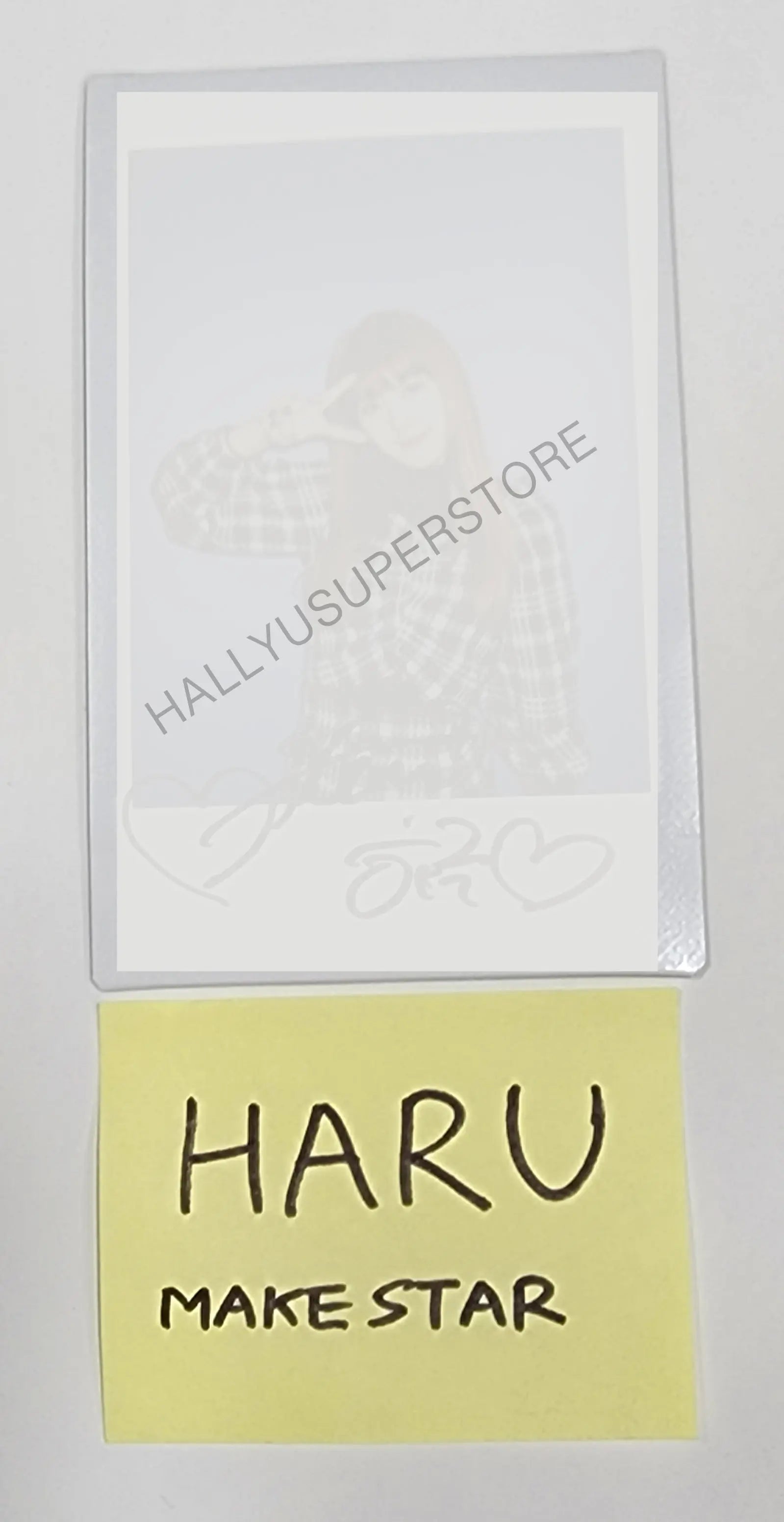 HARU (of NATURE) "NATURE WORLD : CODE W" - Hand Autographed(Signed ...