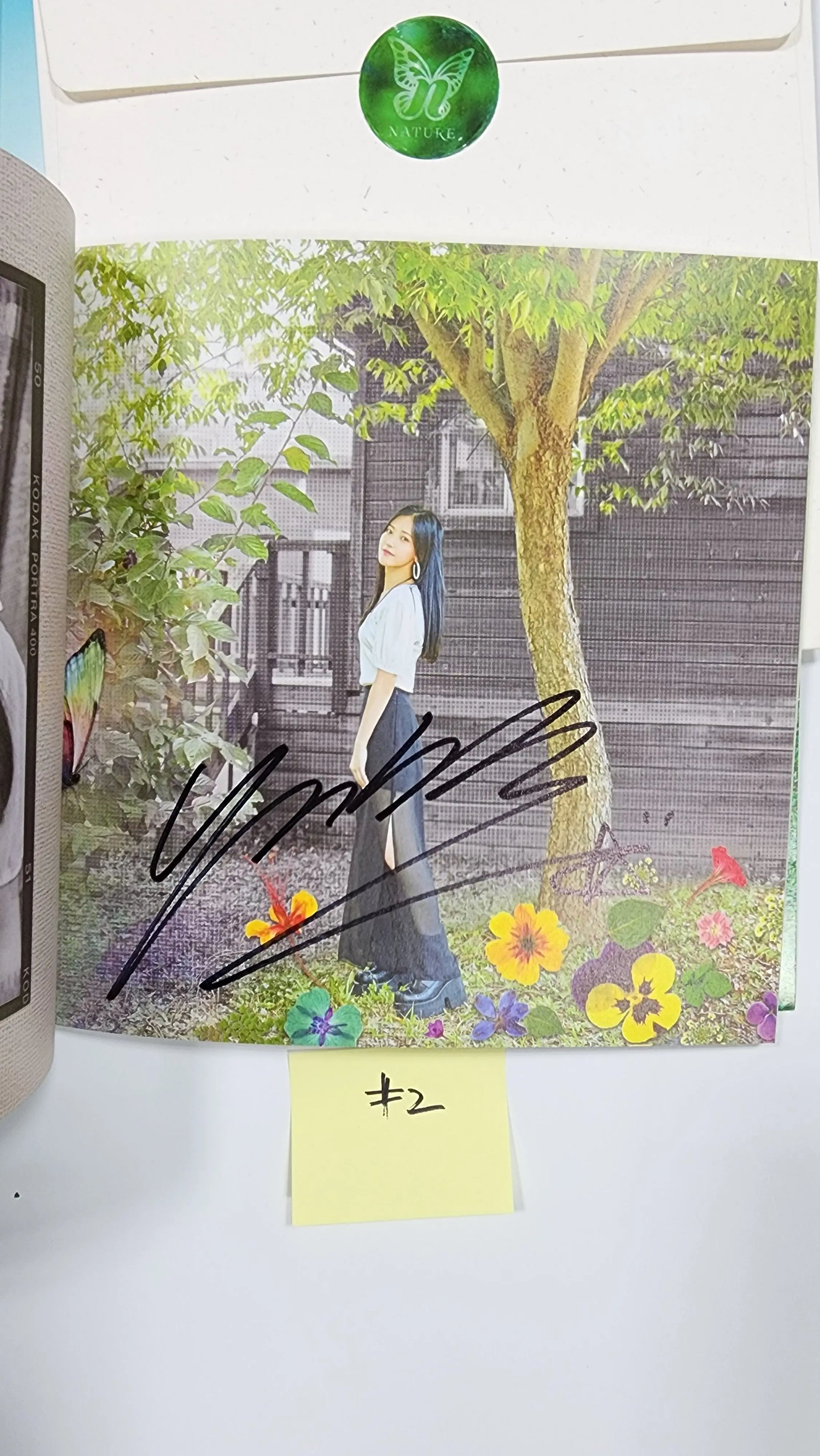 NATURE "NATURE WORLD : CODE W" - Hand Autographed(Signed) Album ...