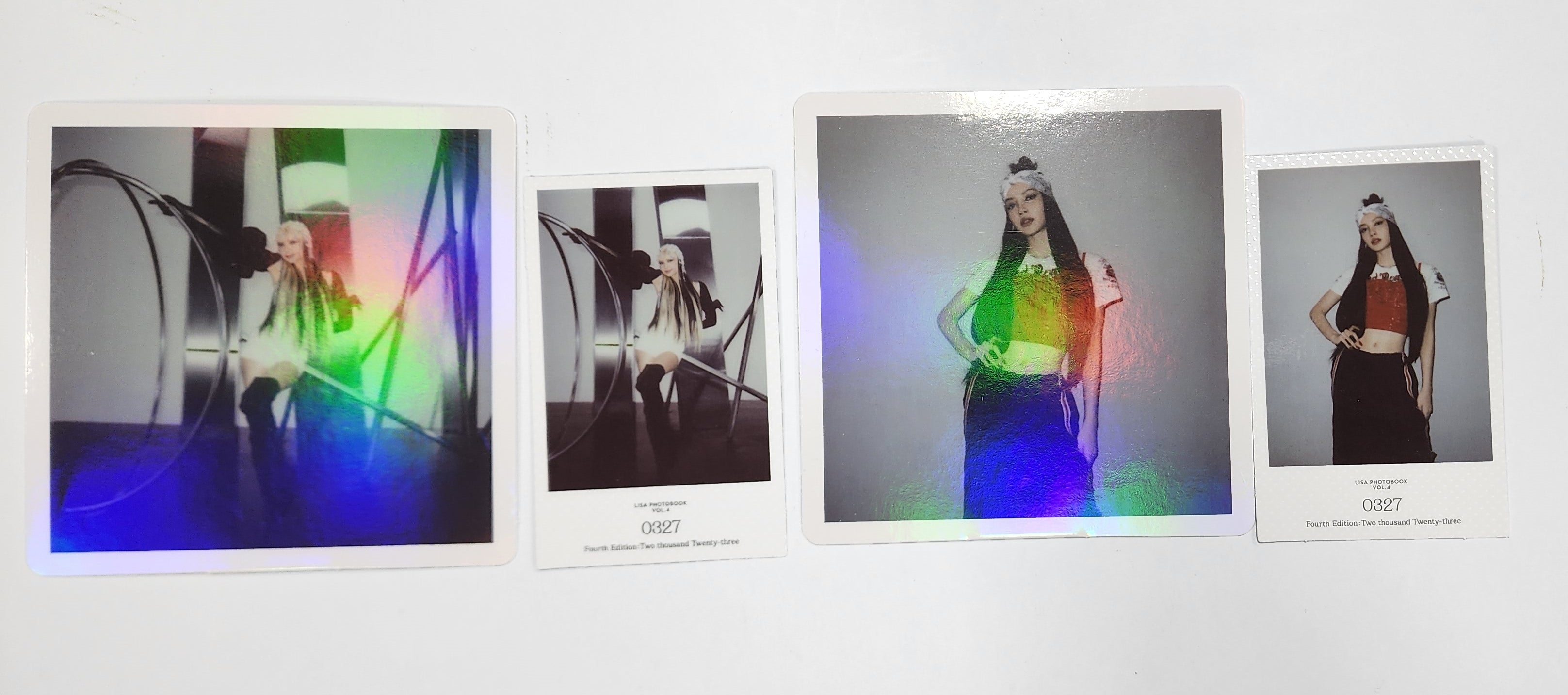 Lisa (of Blackpink) "0327 Photobook Vol. 4" - Weverse Pre-Order Benefi ...