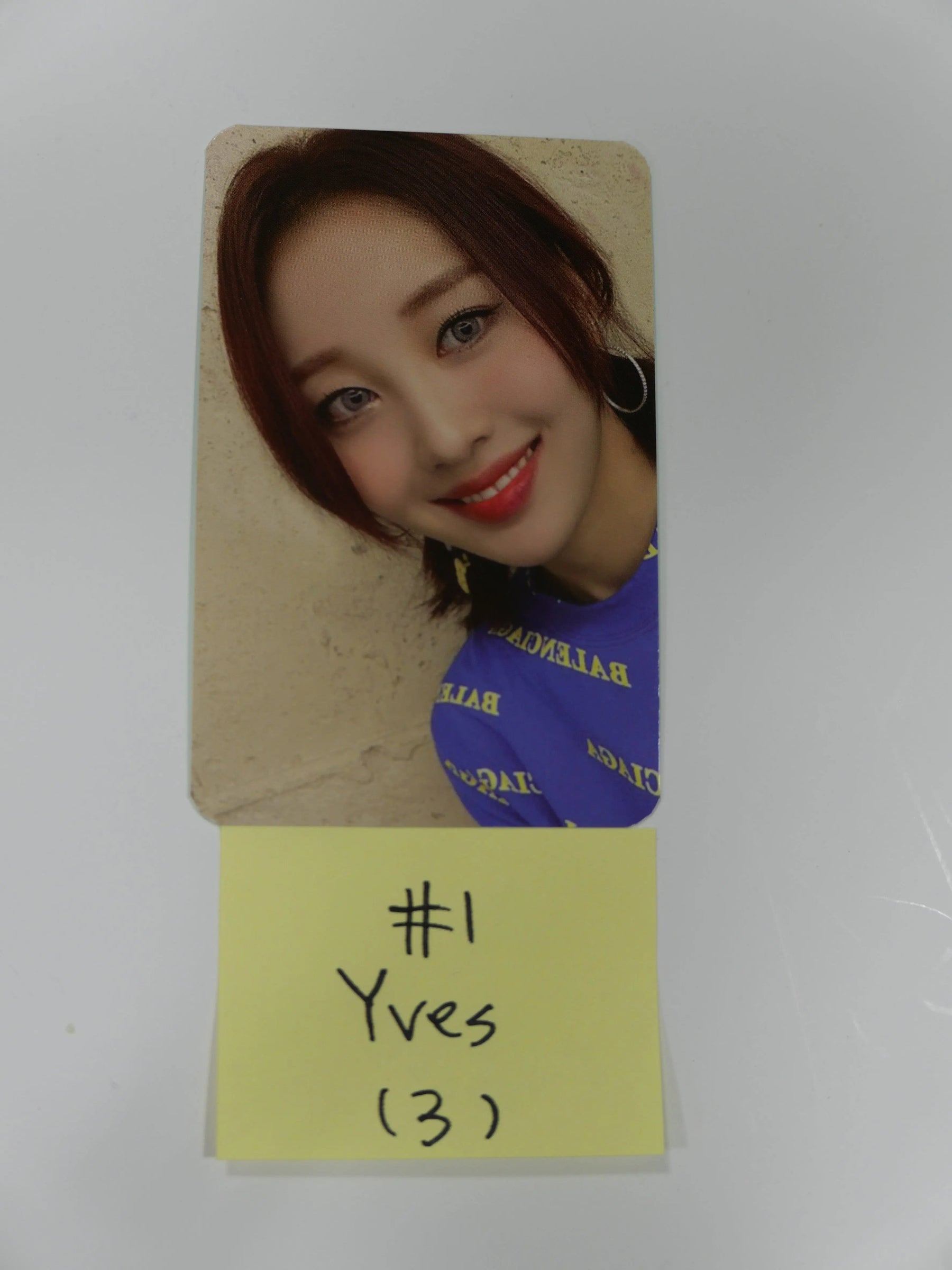 Loona 12:00 - Official Photocard - Yves – HALLYUSUPERSTORE