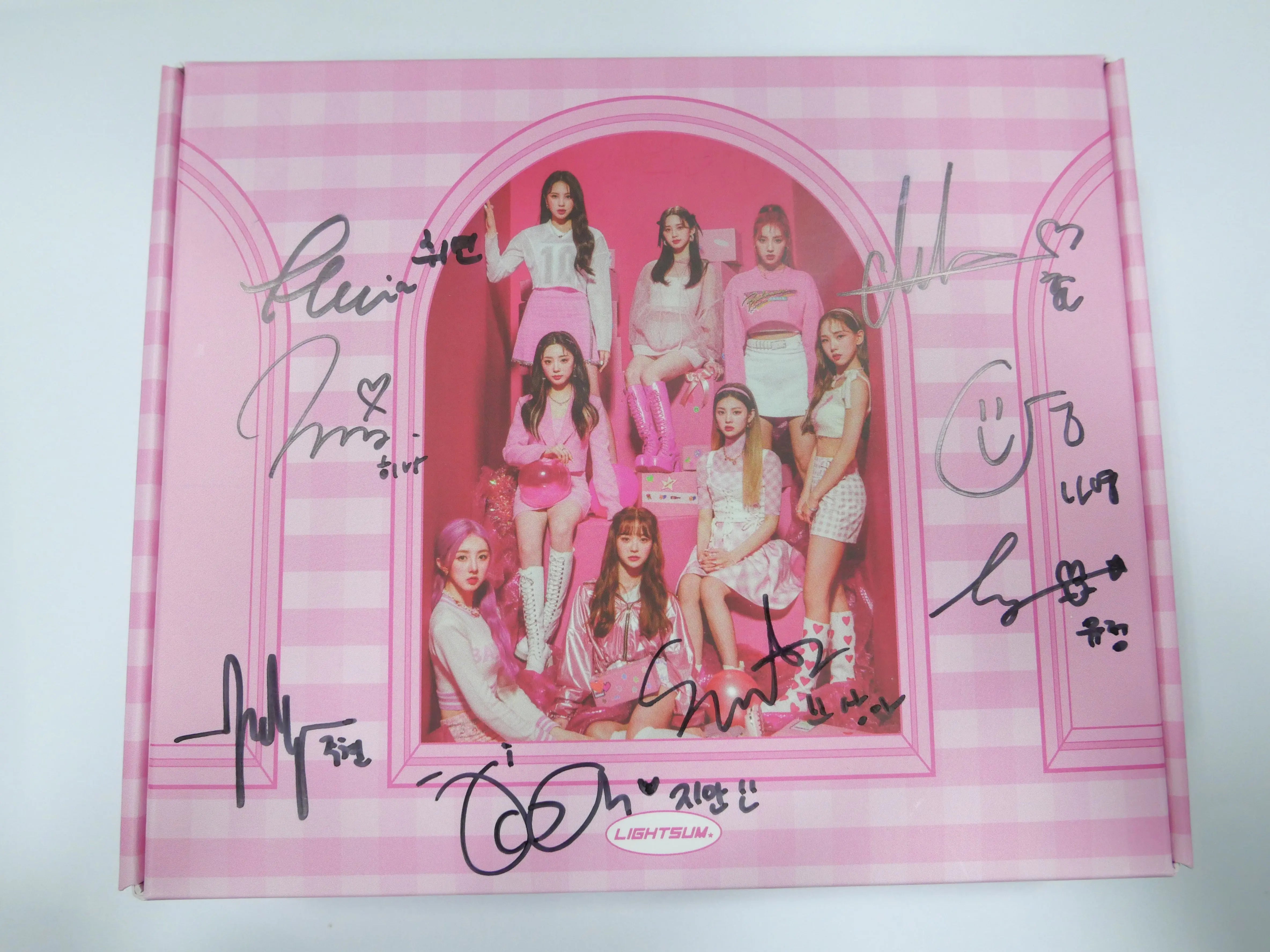 Lightsum 'Vanilla' -Hand Autographed (Singed) Album - HALLYUSUPERSTORE