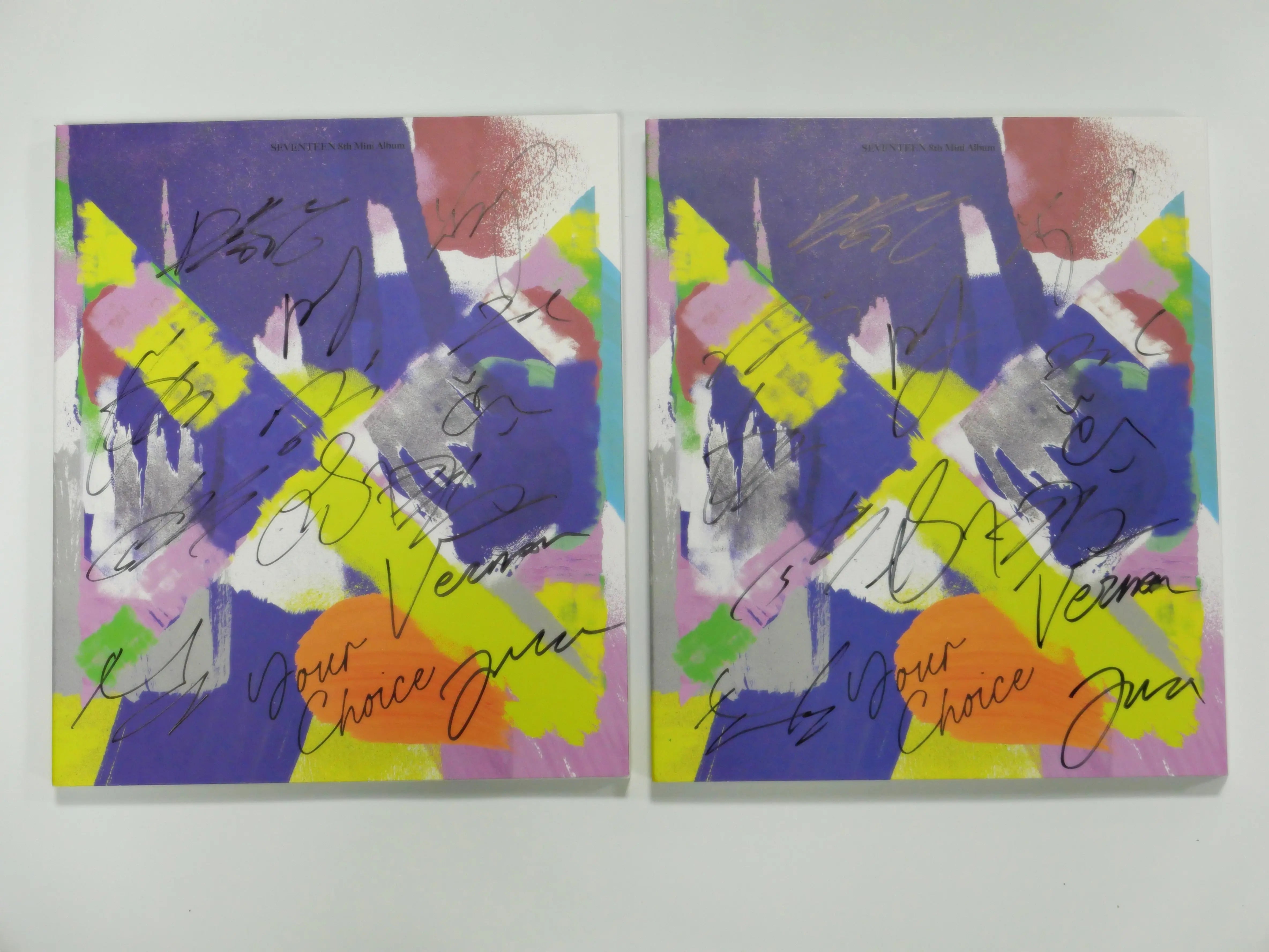 Seventeen 'Your Choice' - Autographed(Signed) Promo Album ...
