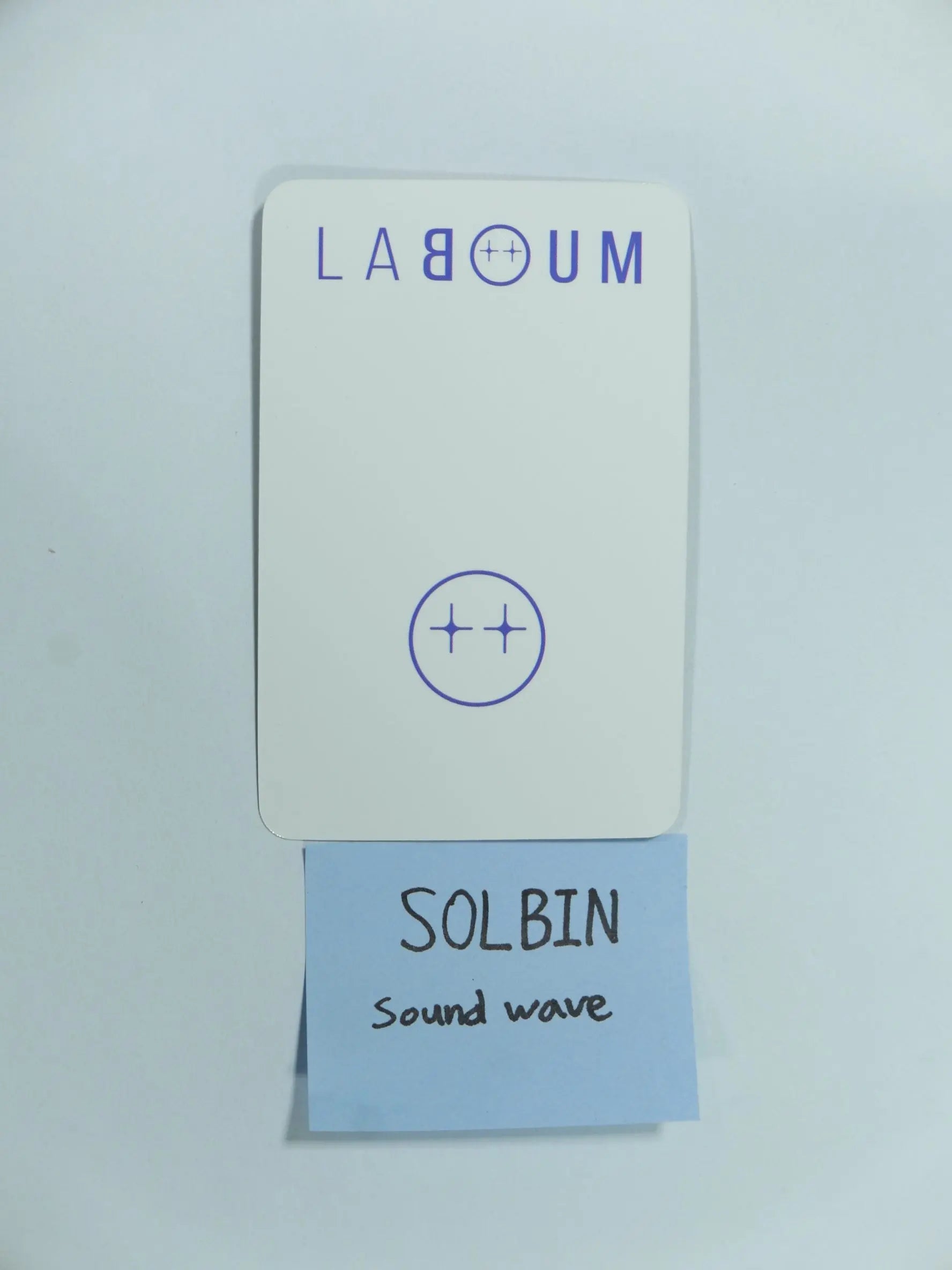 Solbin (of Laboum) – Hand Autographed(Signed) Photocard ...