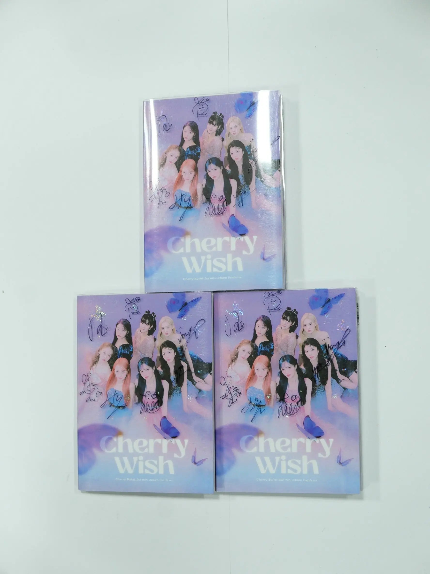 Cherry Bullet 'Cherry Wish' - Hand Autographed(Signed) Promo Album - – HALLYUSUPERSTORE